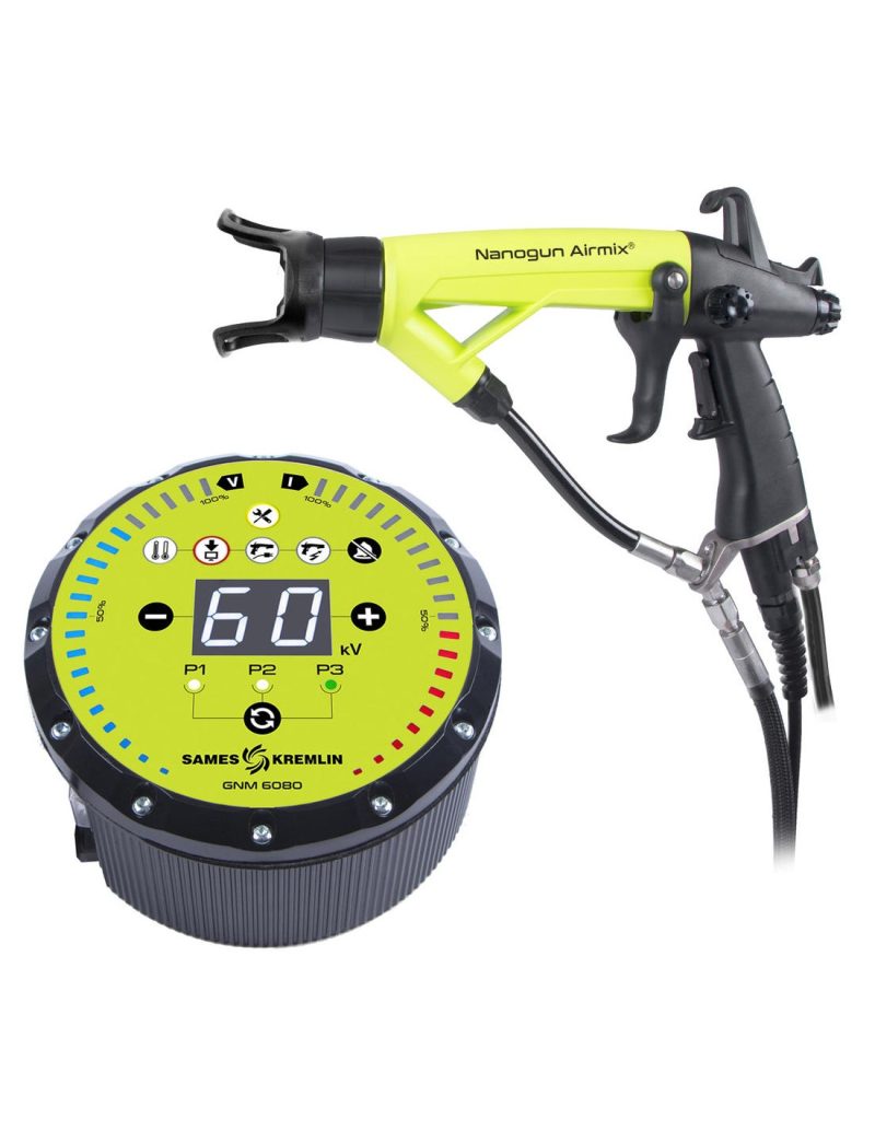 Sames Kremlin - Set elettrostatico Nano gun AirMix - Teknospray